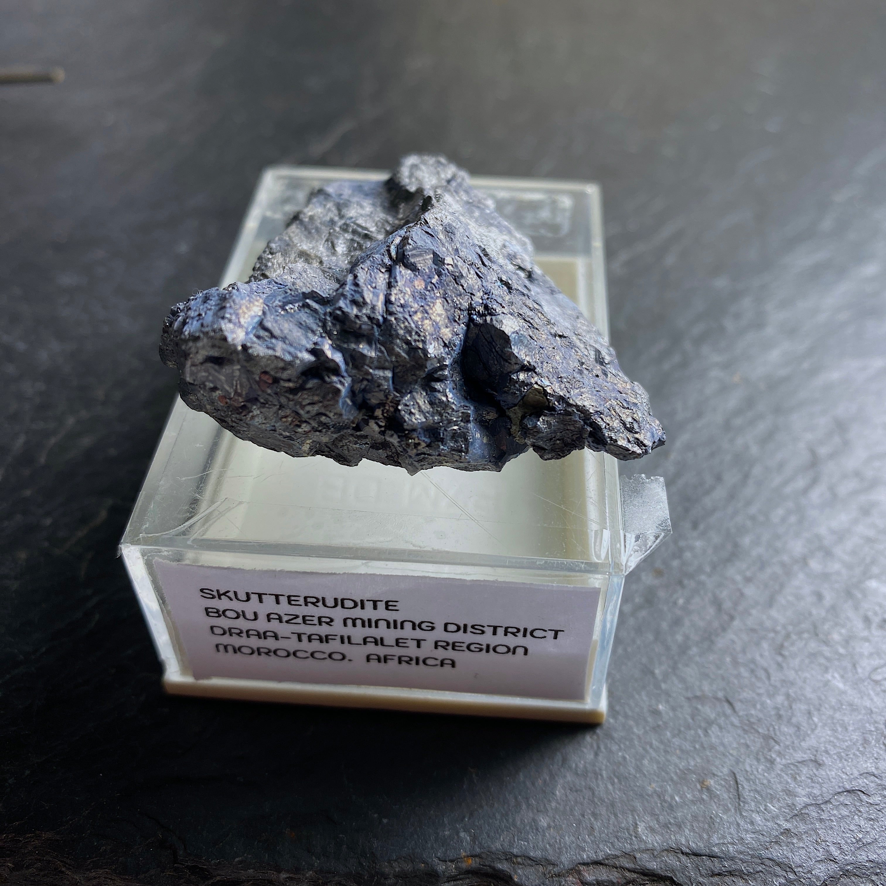 SKUTTERUDITE [SOLID] RARE SPECIMEN FROM BOU AZER, MOROCCO 73g MF1475 ...