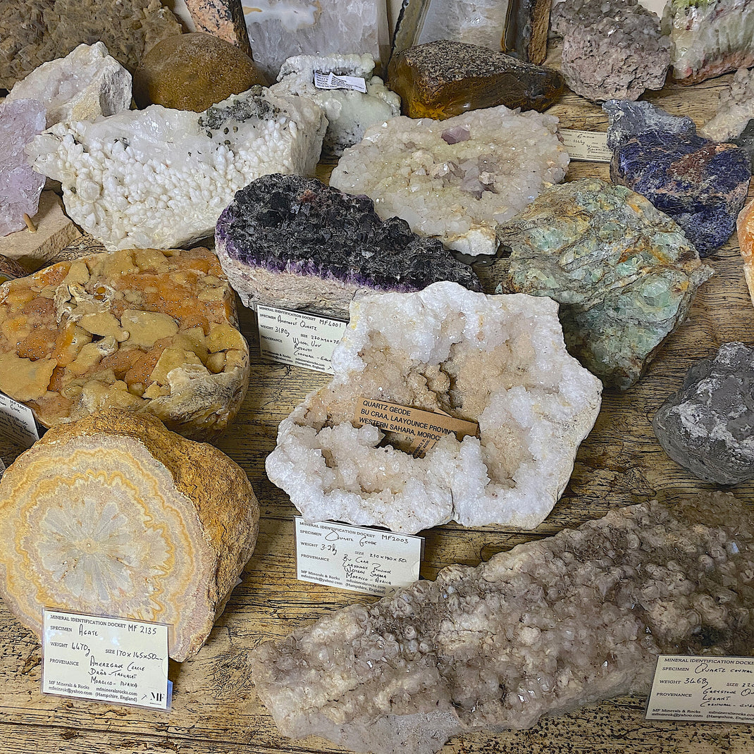MF Minerals & Rocks•Rocks, Minerals, and Gemstones For Sale•UK & World